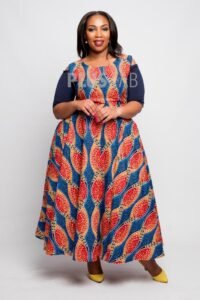 Samson dress Red – Plus Fab